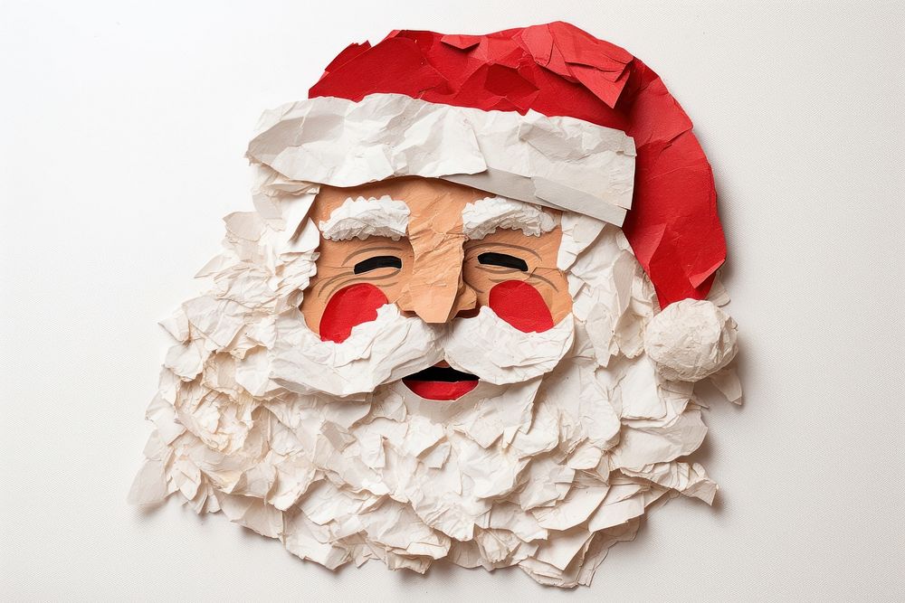 Santa paper art representation. AI | Free Photo Illustration - rawpixel