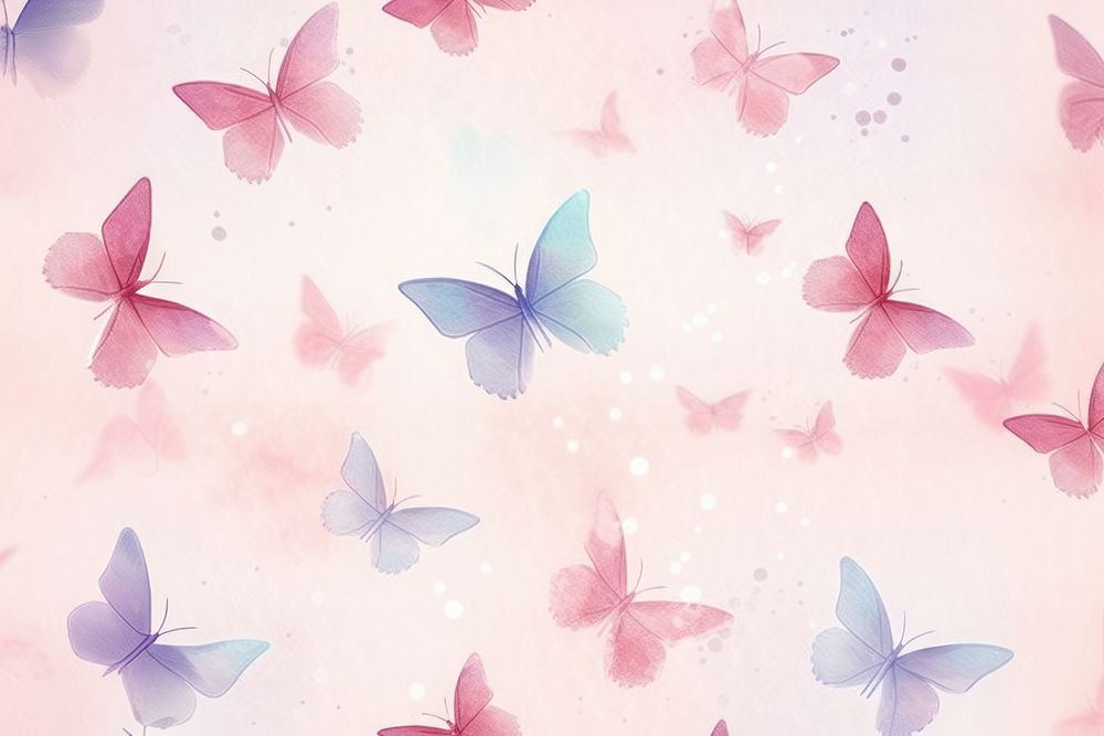 Butterflies backgrounds pattern nature. | Premium Photo Illustration ...