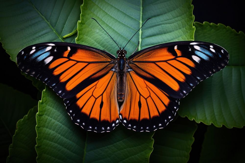 Viceroy butterfly insect animal leaf. | Free Photo - rawpixel