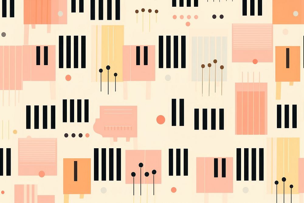 Piano pattern backgrounds repetition. AI | Premium Photo Illustration ...
