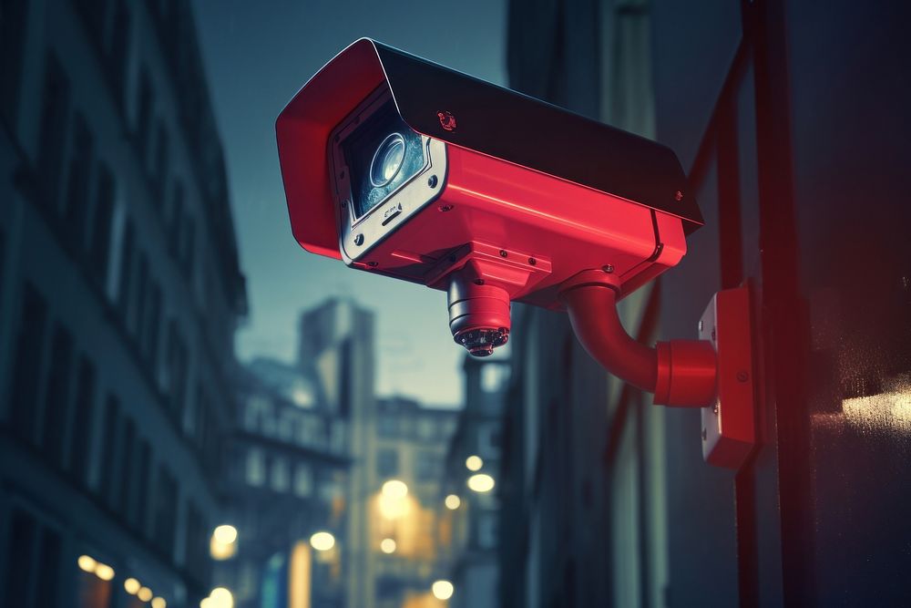 modern CCTV security camera technology | Free Photo - rawpixel