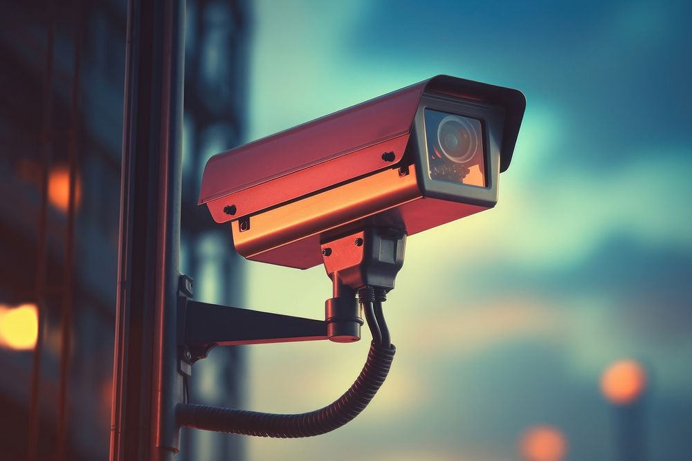 modern CCTV security camera technology | Free Photo - rawpixel