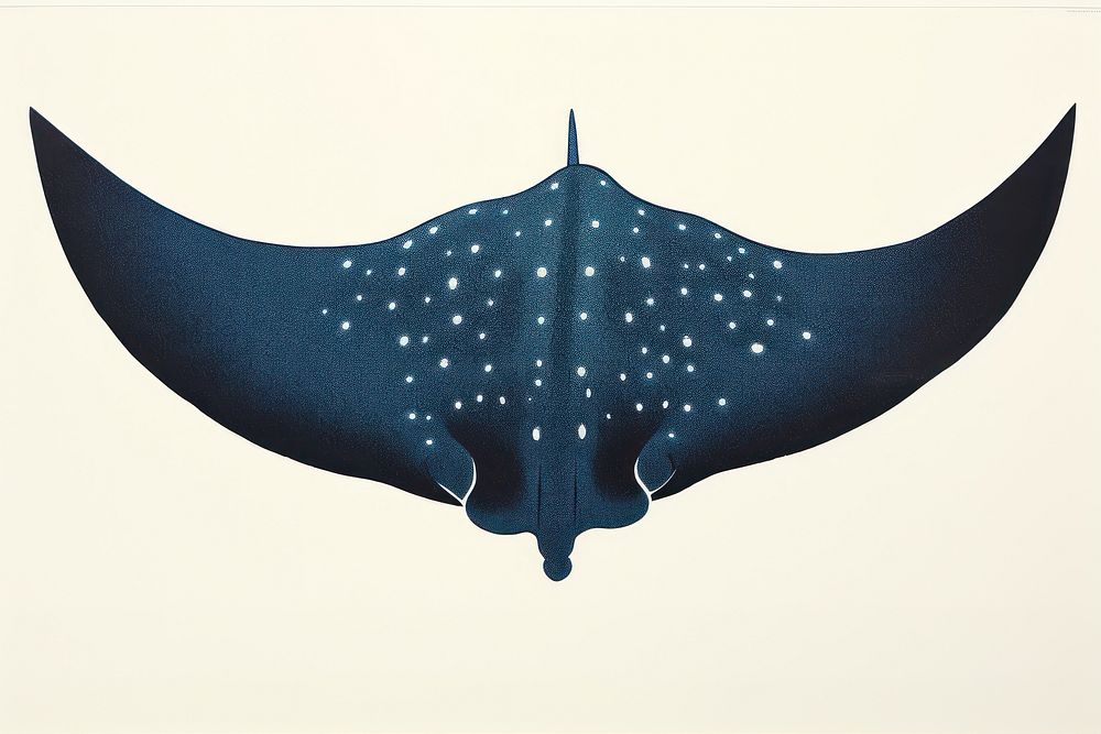 Animal manta ray sketch nature. | Premium Photo Illustration - rawpixel