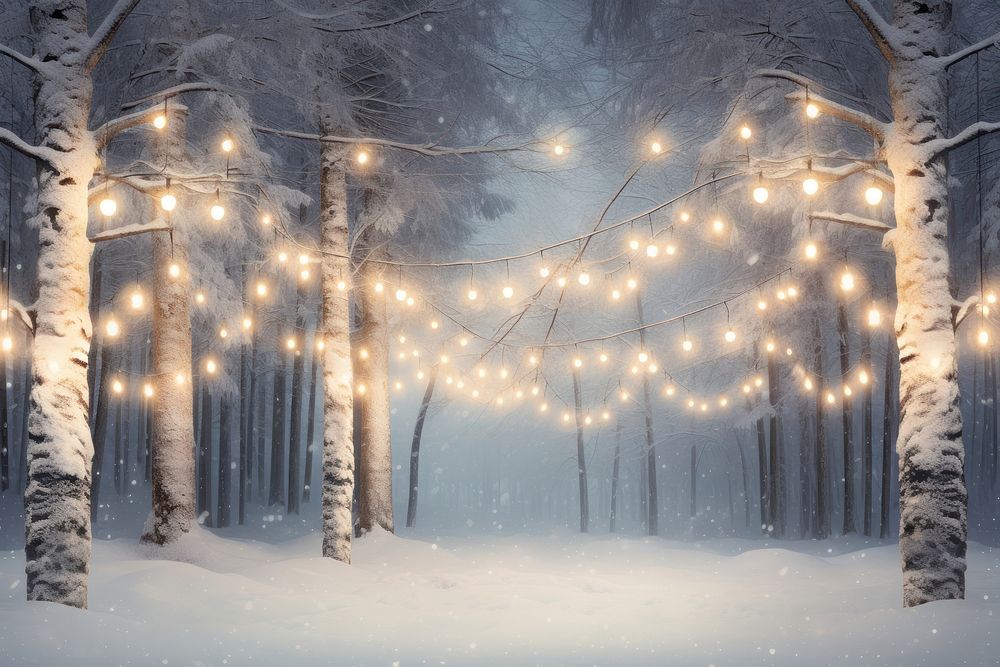 An idyllic wintery Christmas scene | Premium Photo - rawpixel