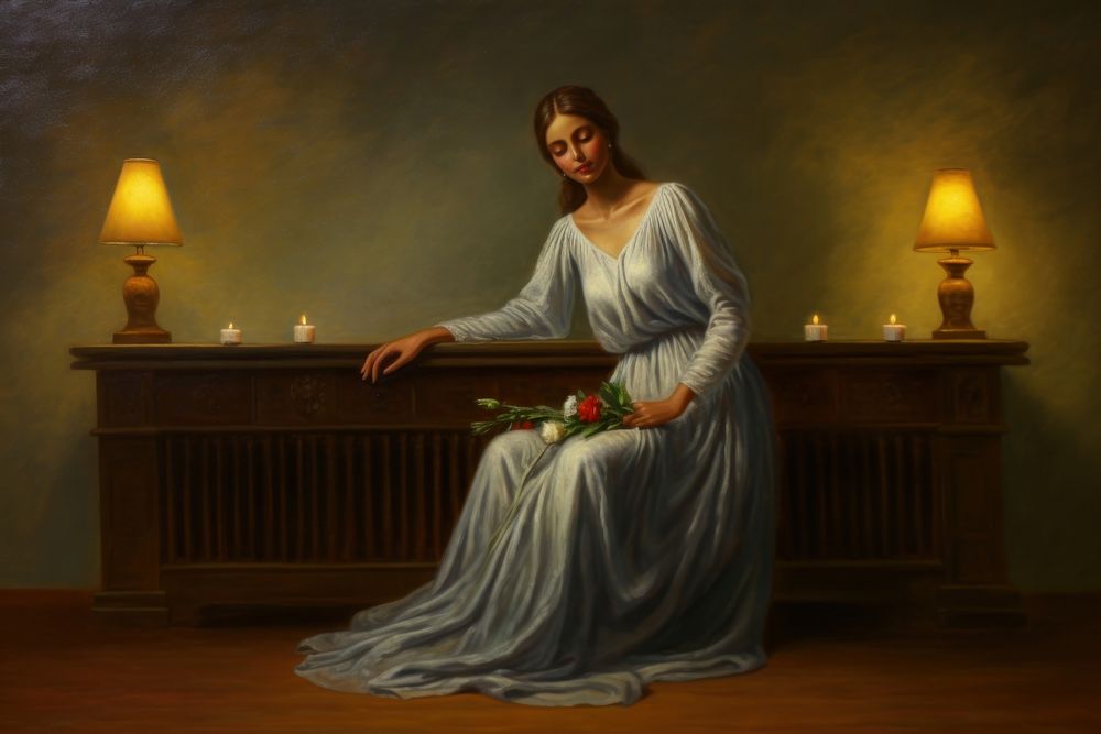 ray painting furniture portrait. AI | Free Photo Illustration - rawpixel