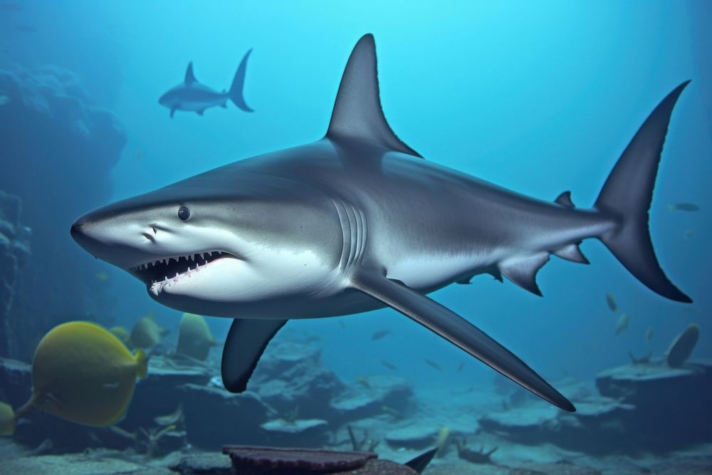 shark outdoors animal nature. AI | Free Photo Illustration - rawpixel