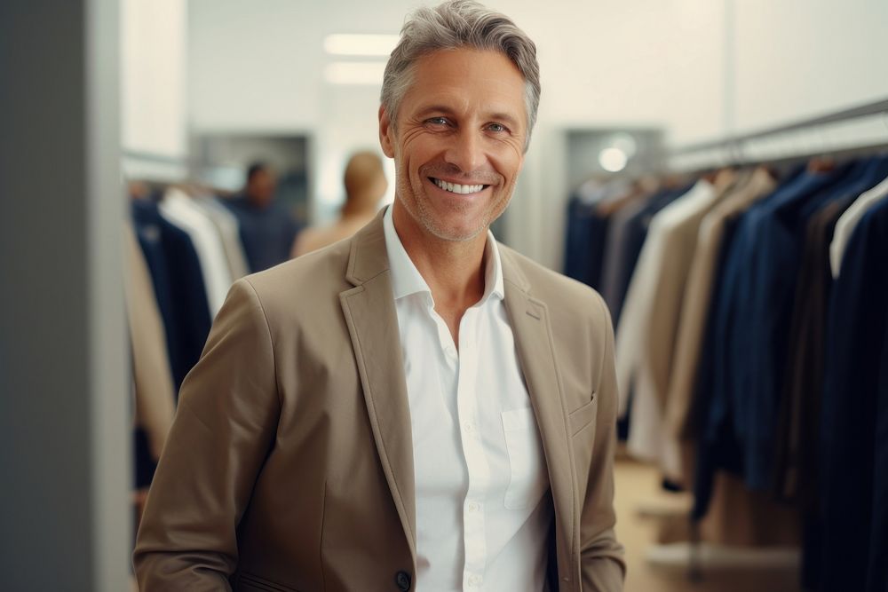 Happy middle age american man | Premium Photo - rawpixel