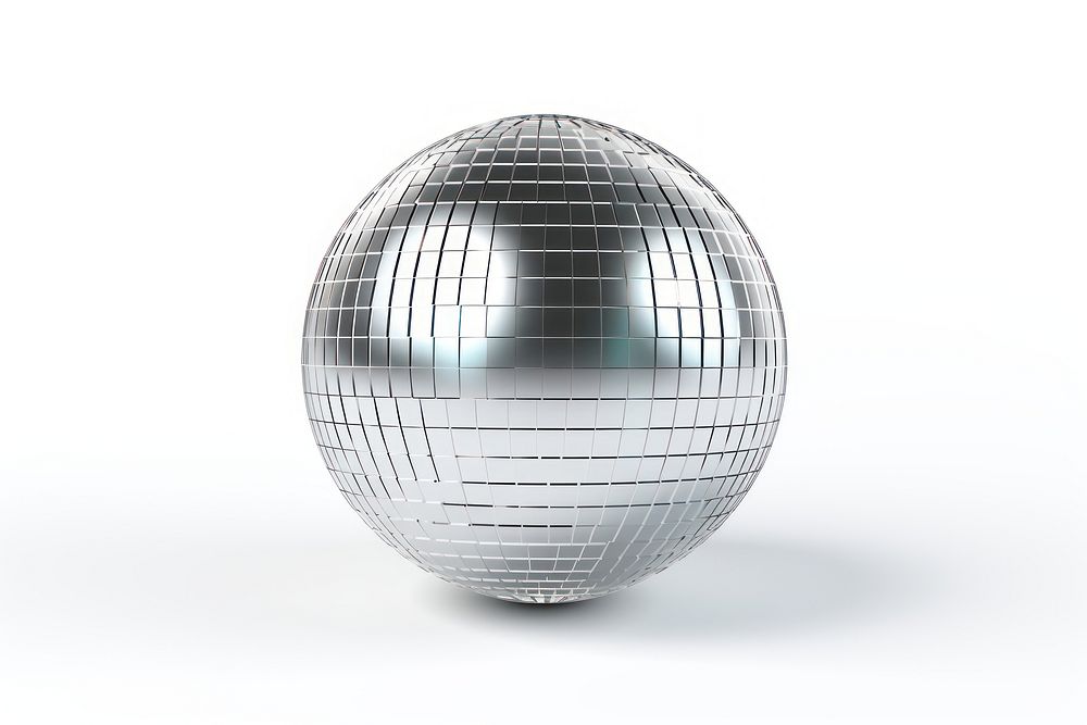 shinny disco ball sphere silver | Free Photo - rawpixel