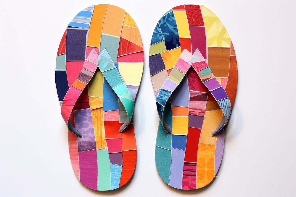 Flipflop flip-flops footwear art. AI | Premium Photo Illustration ...