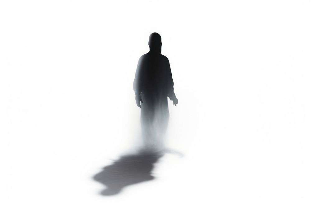 Ghost shadow silhouette standing walking. | Free Photo Illustration ...