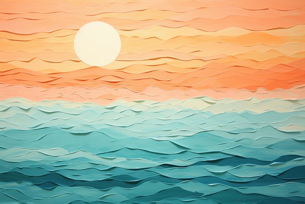 Sea backgrounds abstract outdoors. AI | Free Photo Illustration - rawpixel