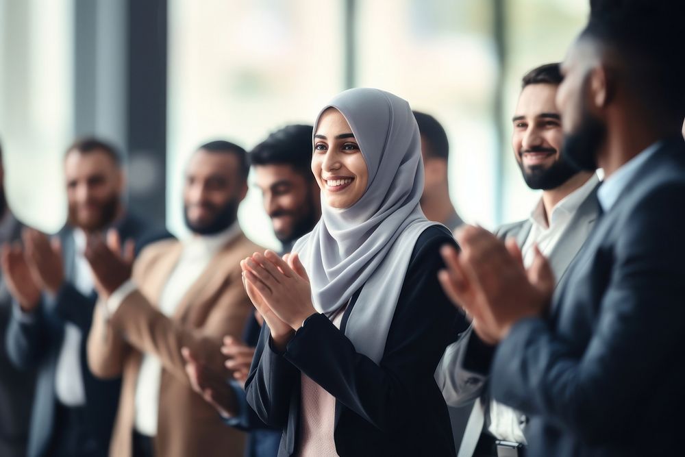 Clapping adult woman togetherness. | Premium Photo - rawpixel