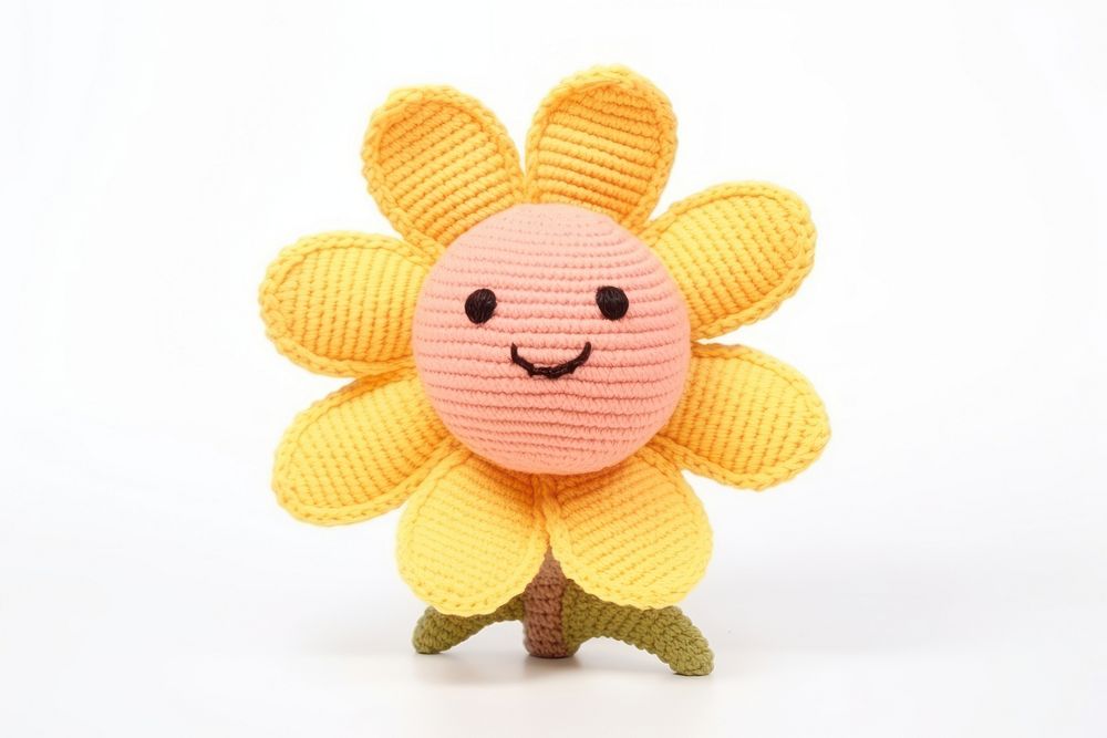 Flower toy plush cute. | Free Photo - rawpixel