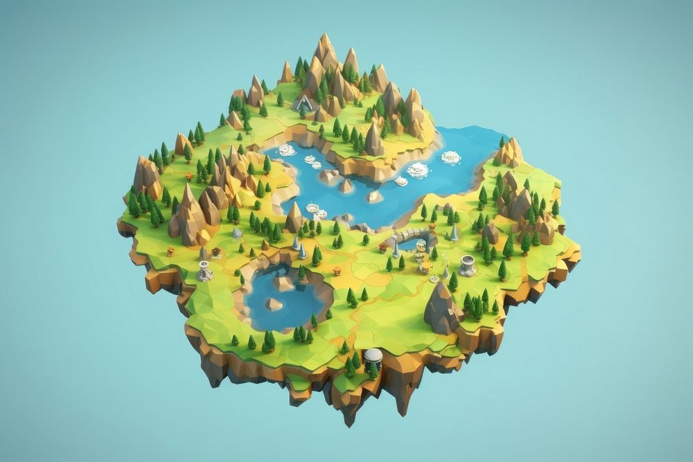 World outdoors nature map. | Free Photo Illustration - rawpixel