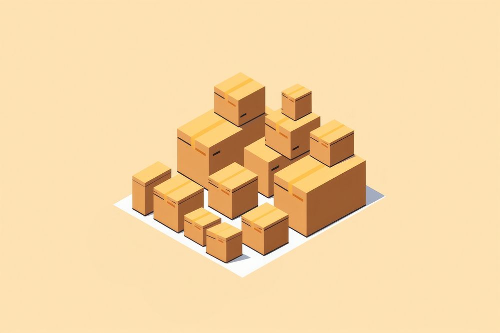 Cardboard box cardboard box delivering. | Free Photo Illustration ...