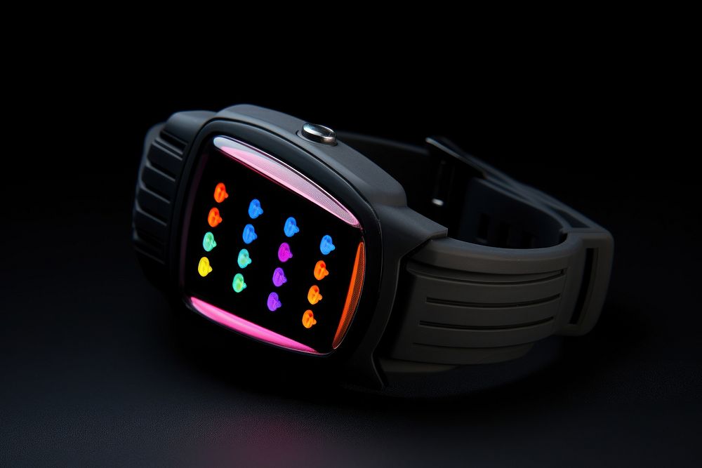 Digital smart watch wristwatch black | Premium Photo - rawpixel