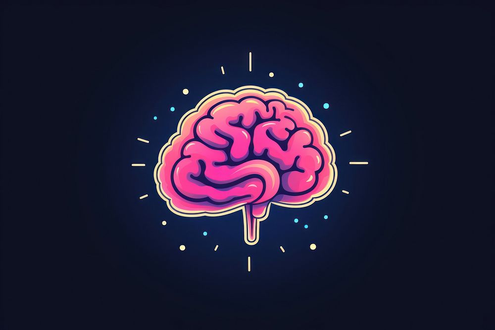 Brain illuminated fireworks astronomy. | Free Photo Illustration - rawpixel