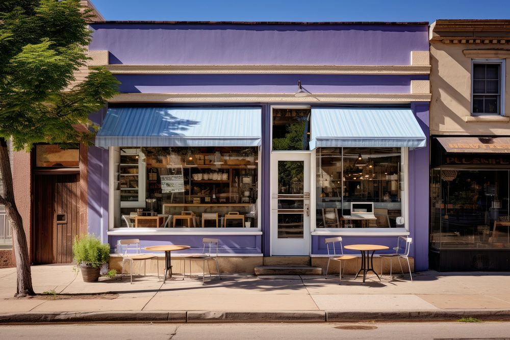 Small business exterior restaurant city | Free Photo - rawpixel