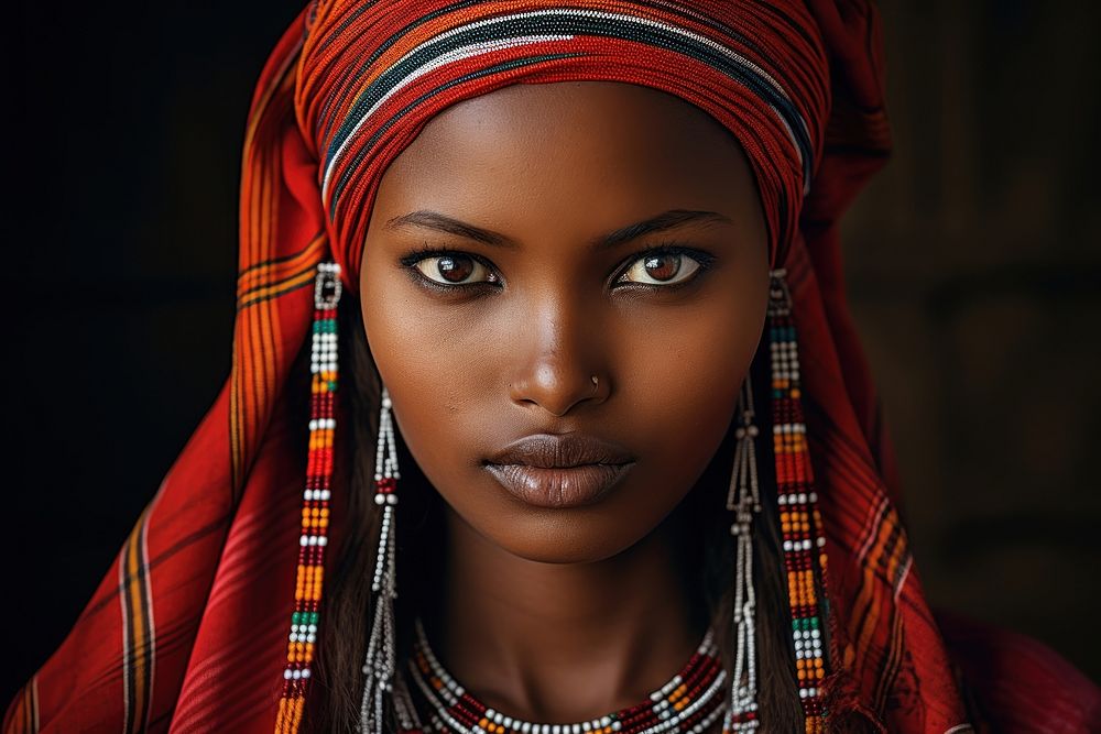 Kenyan woman tribe skin dreadlocks. | Free Photo - rawpixel