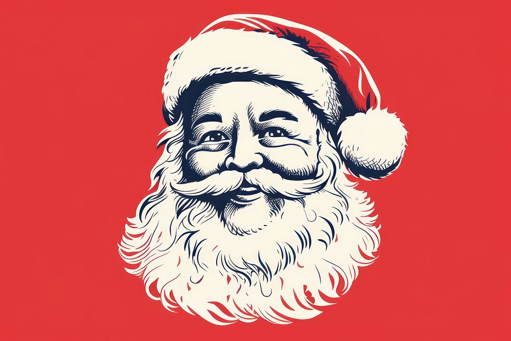 Santa drawing sketch celebration. AI | Free Photo Illustration - rawpixel