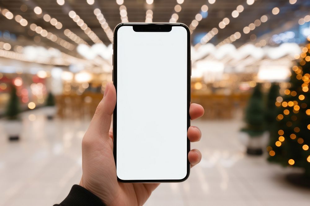 Screen phone architecture illuminated | Premium Photo - rawpixel