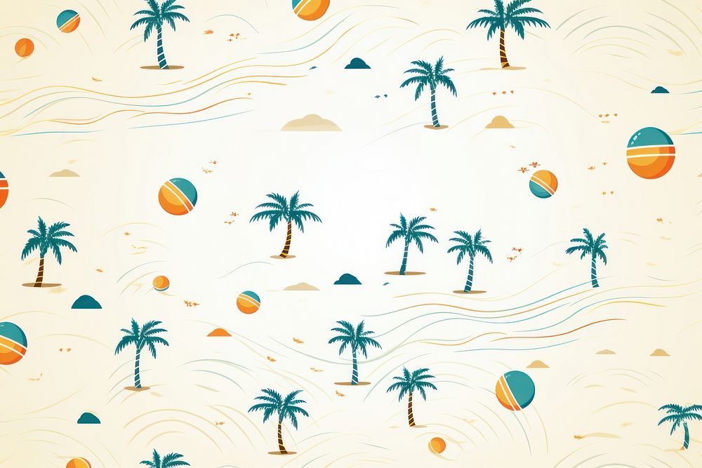 Beach ball pattern backgrounds wallpaper. | Premium Photo Illustration ...