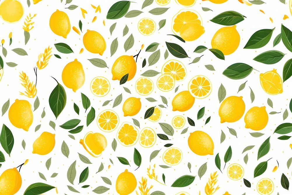 Pattern lemon backgrounds wallpaper. AI | Premium Photo Illustration - rawpixel