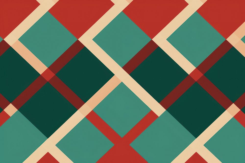 Geometric Scotch pattern tartan green | Free Photo Illustration - rawpixel