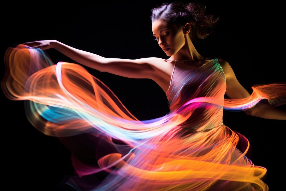 Woman dancer dancing motion sports | Free Photo - rawpixel