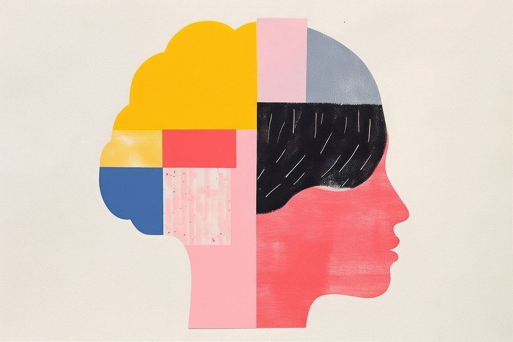 Brain art painting collage. | Premium Photo Illustration - rawpixel