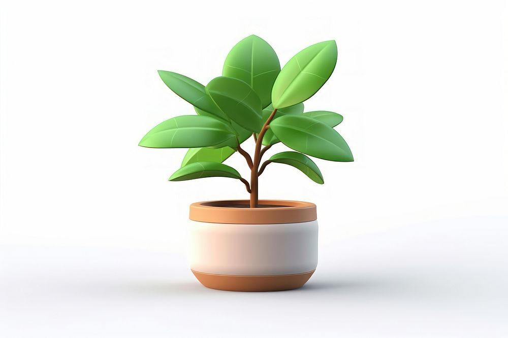Indoor mini plant leaf houseplant | Free Photo Illustration - rawpixel