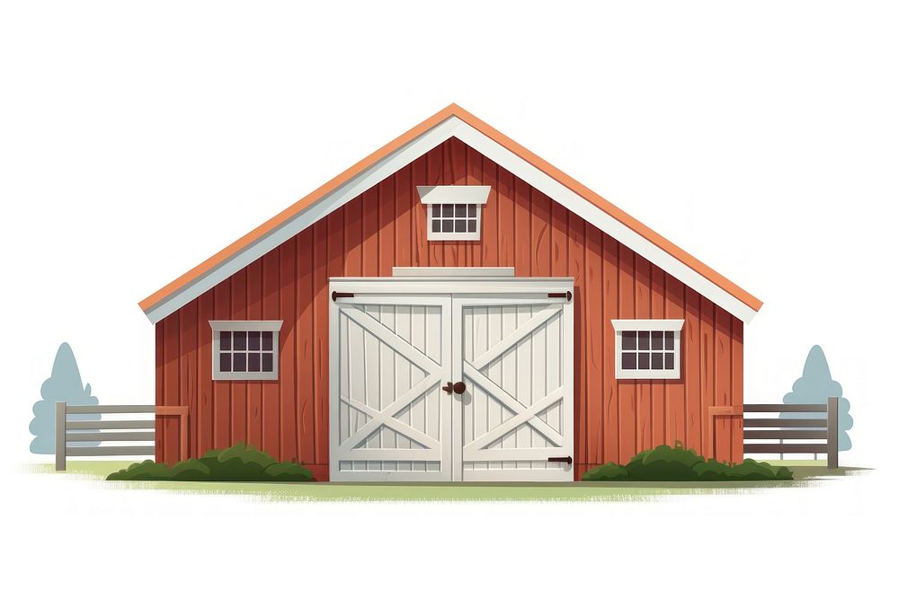 Farm shed architecture building outdoors. | Premium Photo Illustration ...