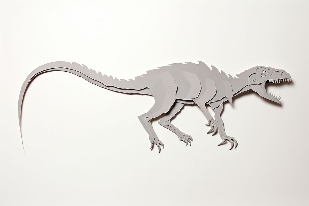 Simple Velociraptor dinosaur reptile animal. | Free Photo Illustration ...