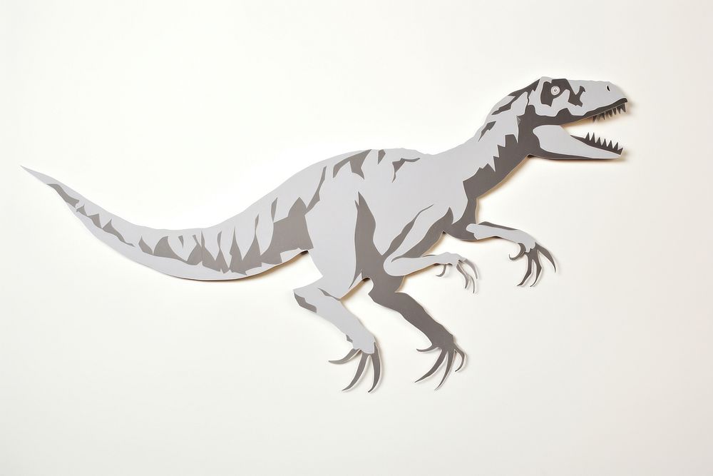 Simple Velociraptor dinosaur reptile animal. | Free Photo Illustration ...