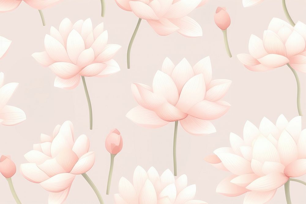 Lotus flower pattern backgrounds wallpaper. | Free Photo Illustration ...