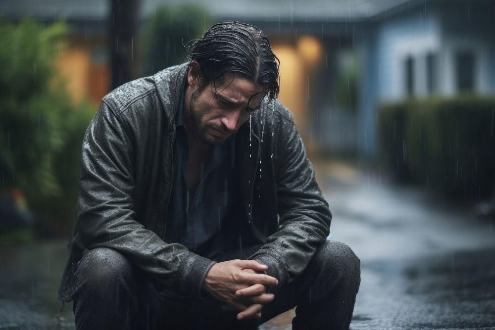 Grief portrait worried adult. | Premium Photo - rawpixel