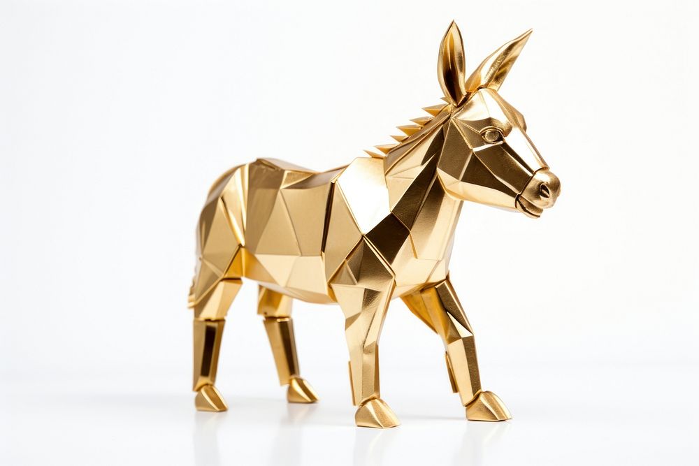 Gold donkey mammal animal horse. | Premium Photo Illustration - rawpixel