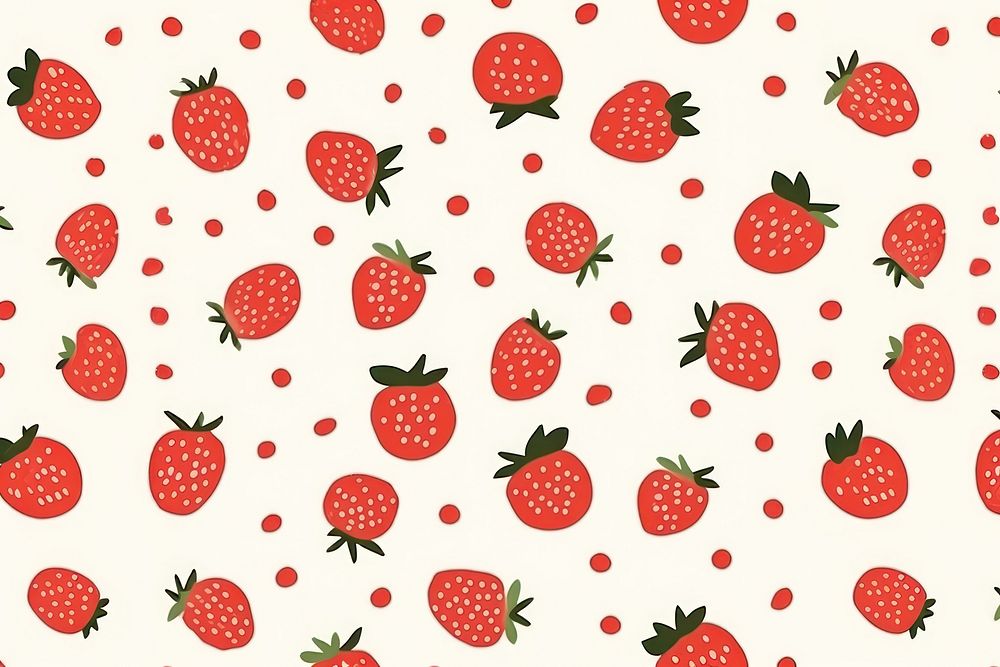 Strawberry strawberry pattern backgrounds. | Premium Photo Illustration ...