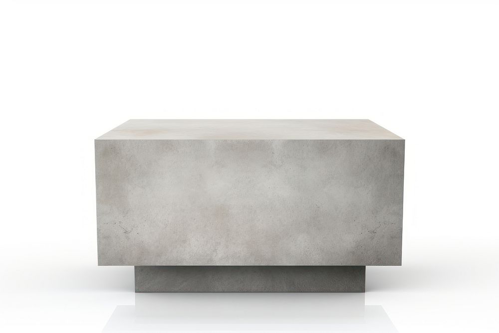 Concrete furniture white background architecture. | Free Photo - rawpixel