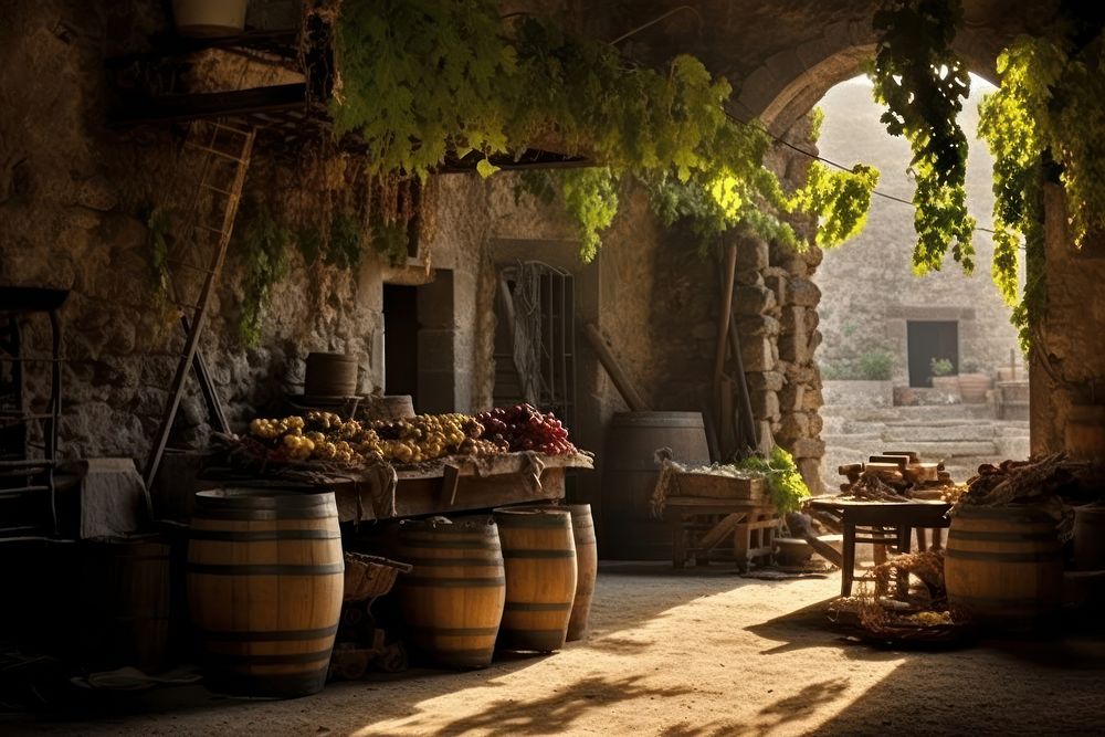 Rustic winery outdoors architecture countryside. | Free Photo - rawpixel