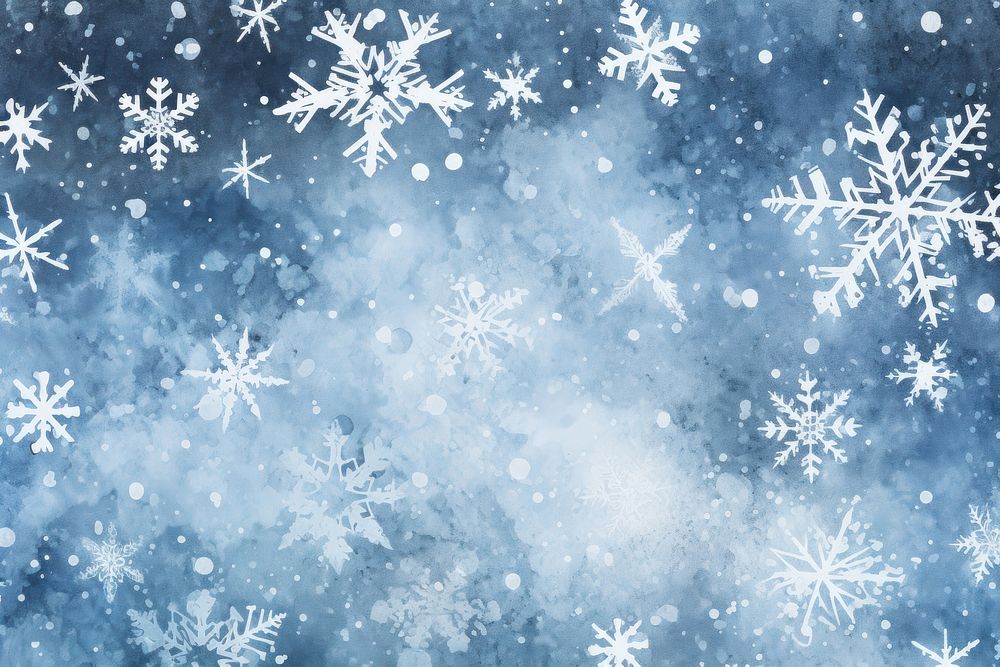 Snowflakes backgrounds abstract shape. AI | Free Photo Illustration ...