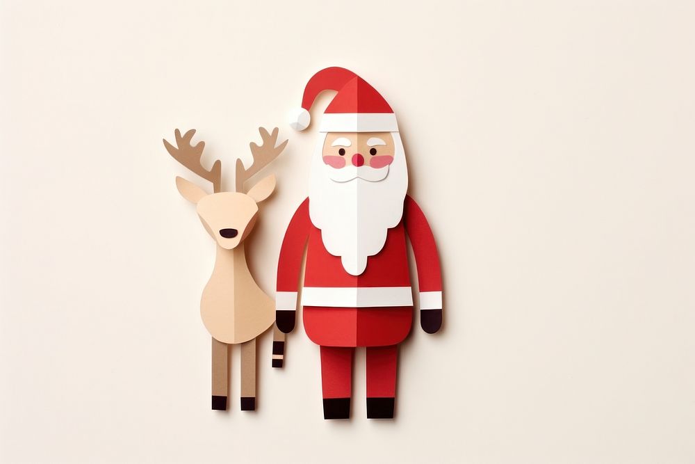 Deer anthropomorphic representation santa claus. | Free Photo ...