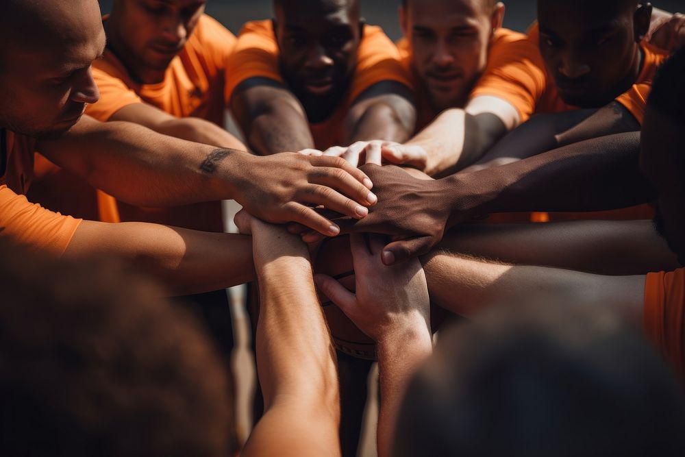 Basketball sports team hand holding | Free Photo - rawpixel