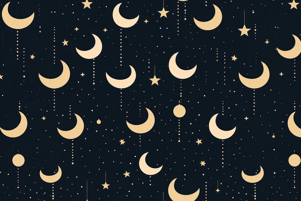 Moon pattern backgrounds astronomy. AI | Free Photo Illustration - rawpixel