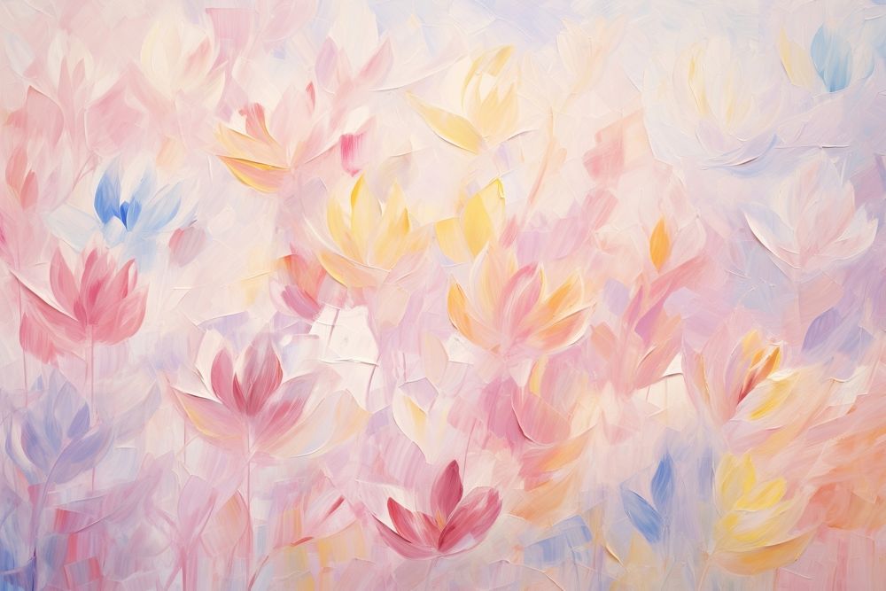 Abstract flower pattern painting backgrounds | Premium Photo ...