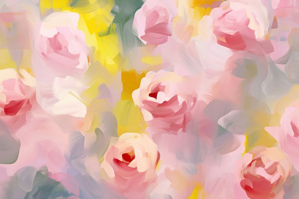 Abstract roses pattern painting backgrounds | Premium Photo ...