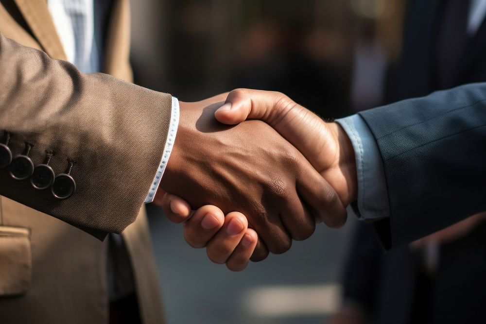 Shaking hands handshake agreement greeting. | Premium Photo - rawpixel