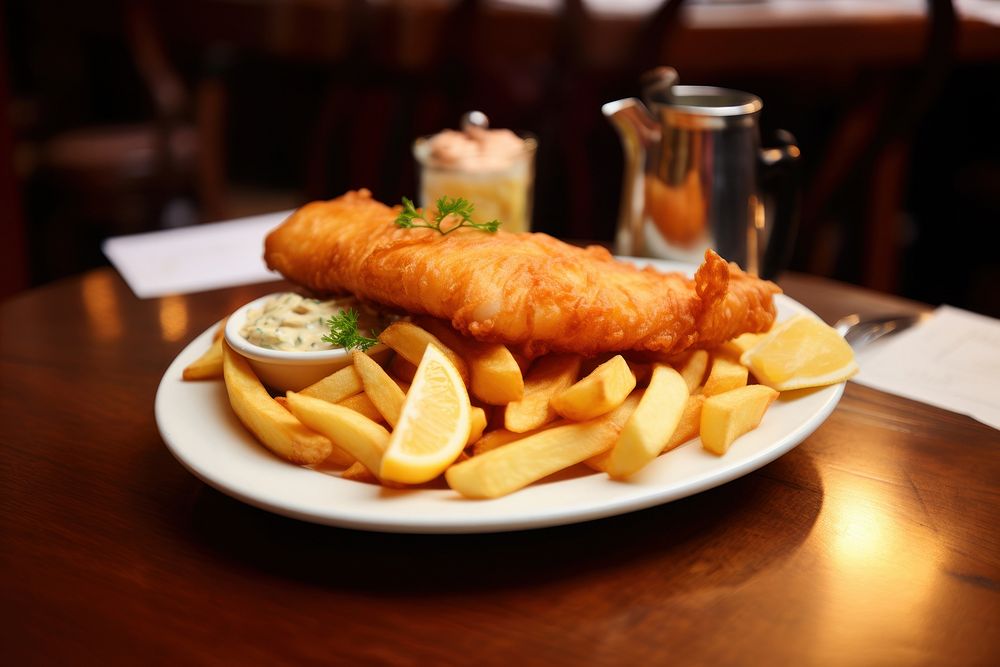 Plate table food fish. | Premium Photo - rawpixel