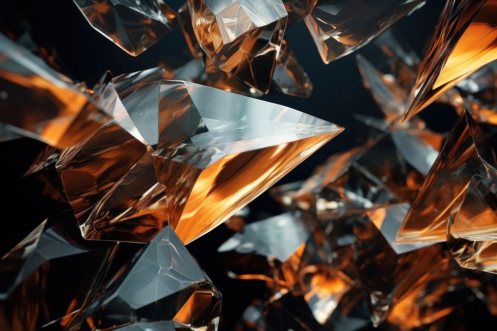 Falling glass shards jewelry crystal | Free Photo - rawpixel