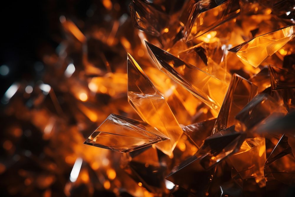 Falling glass shards fire macro | Free Photo - rawpixel